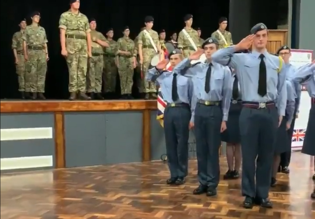 Lieutenancy cadet Investiture – The Lord-Lieutenant of Rutland